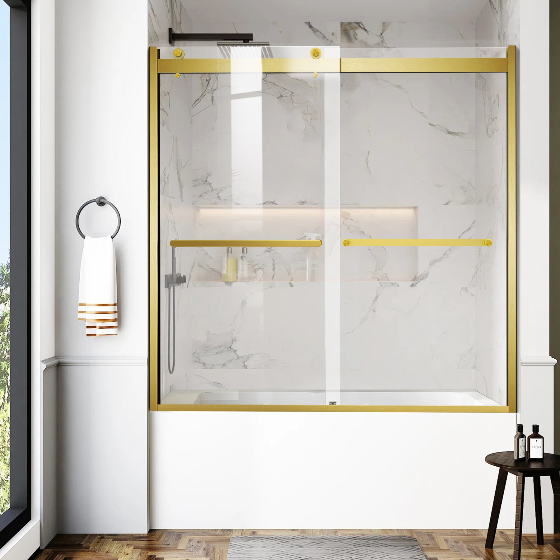 Bathtub Glass Doors – Sliding, Pivot & Folding | AquivaCoast